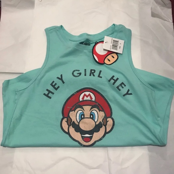 Nintendo | Tops | New Super Mario Women Nintendo Tank Top | Poshmark